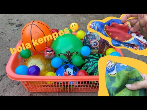 PERMAINAN MENCARI BOLA!!!! 💥WADUH ADA BOLA YANG KEMPESS???🤯🤯🤯 - YouTube