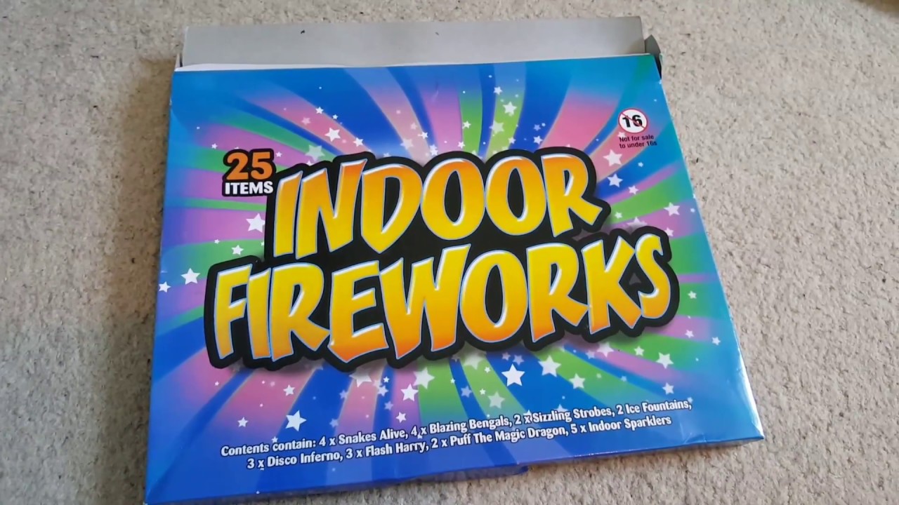 Indoor Fireworks - YouTube