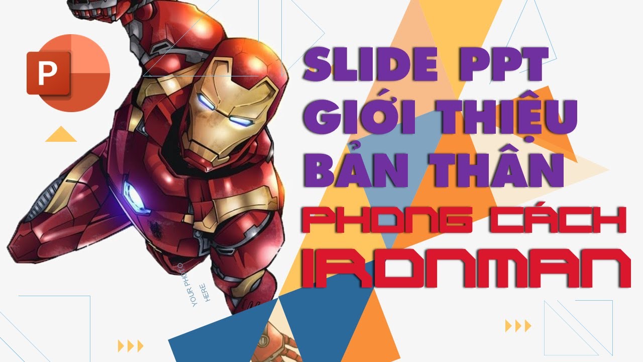 Slide PPT giới thiệu bản thân phong cách Iron man "ngầu" #Powerpoint# ...