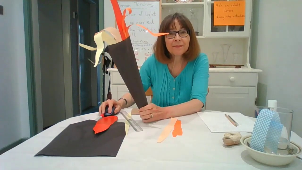 Ancient Roman torches - YouTube