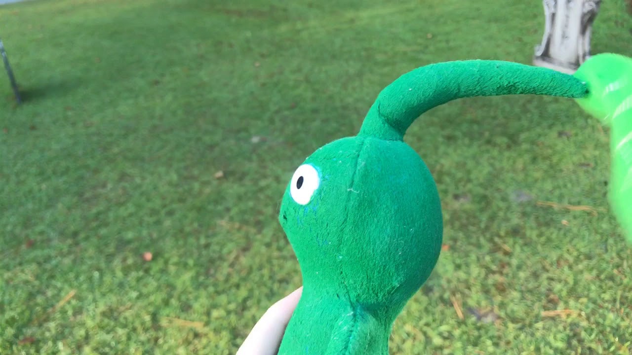 Green Pikmin and the Graveyard Shift - YouTube