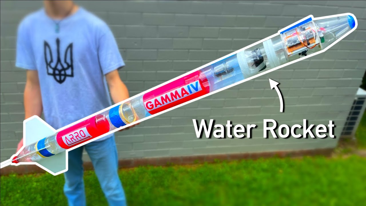 My Largest Water Rocket Yet - YouTube