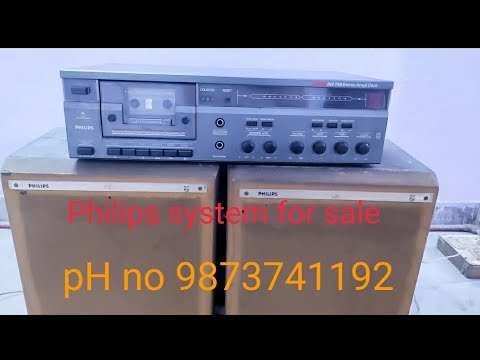 Philips amplifier deck with speaker system aur sale price only 9500 my ...