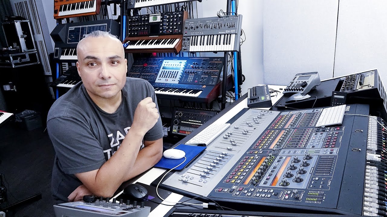 The studio setup is an mechanical extension of my body. (Studio Session ...