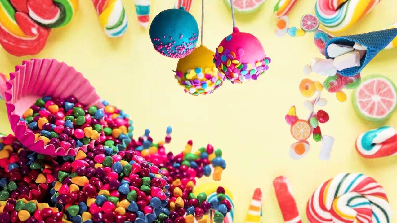 Colourful Candy, Chocolate | Play Game With Candies | Play & Learn ...