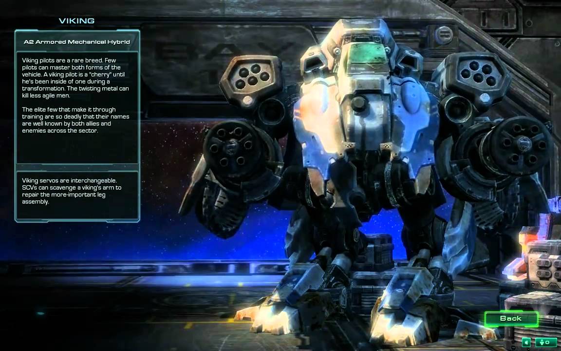 Starcraft 2: Medivac, Viking & Banshee - YouTube