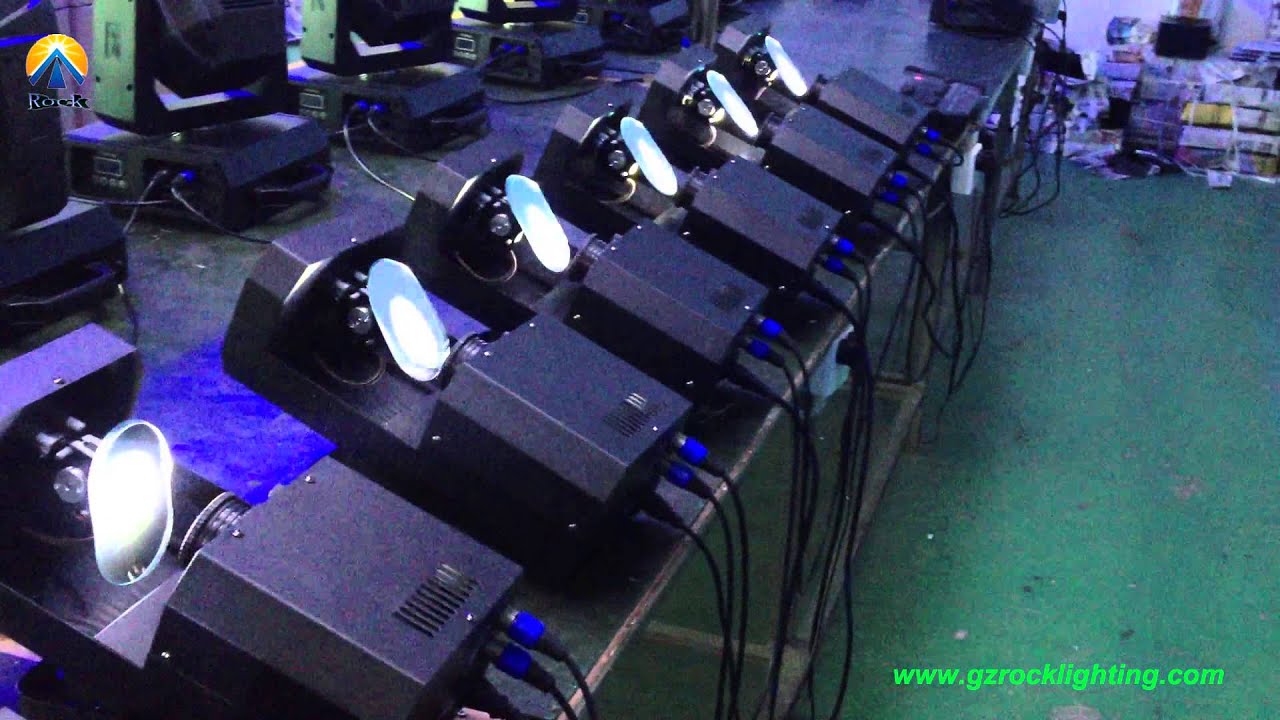 LED Scanner light 30W/60W can optional - YouTube