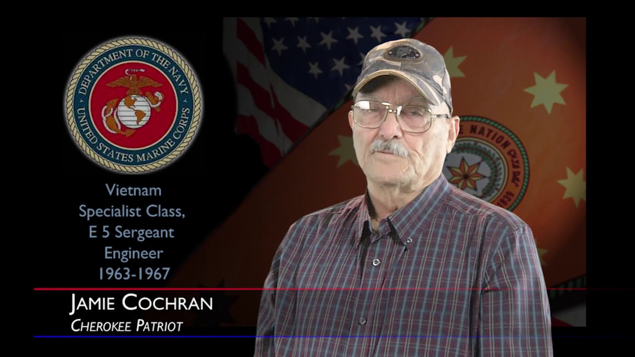 Cherokee Veteran Jamie Cochran - YouTube