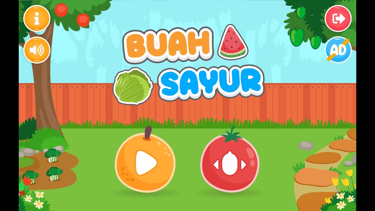 Media Pembelajaran Anak TK dan PAUD Game Edukasi Puzzle Belajar Buah ...