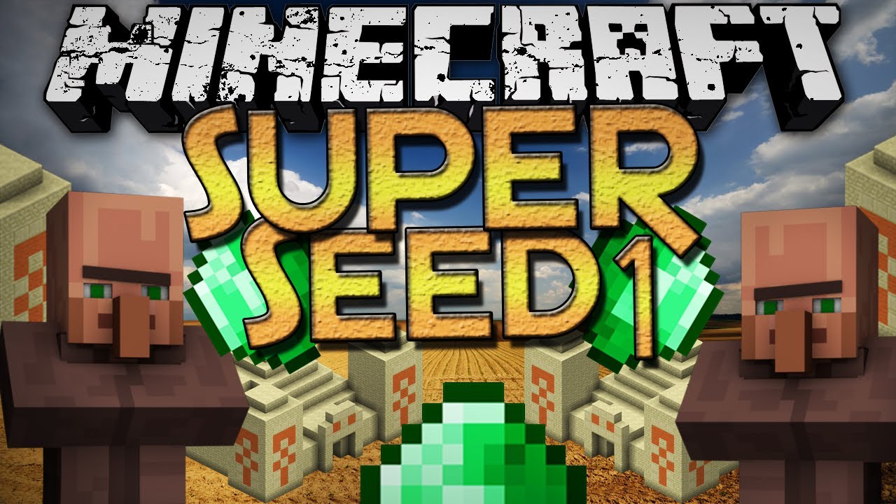 Minecraft: SUPER Seed - 5 Temples, 4 Villages, 3 Spawners, and More ...