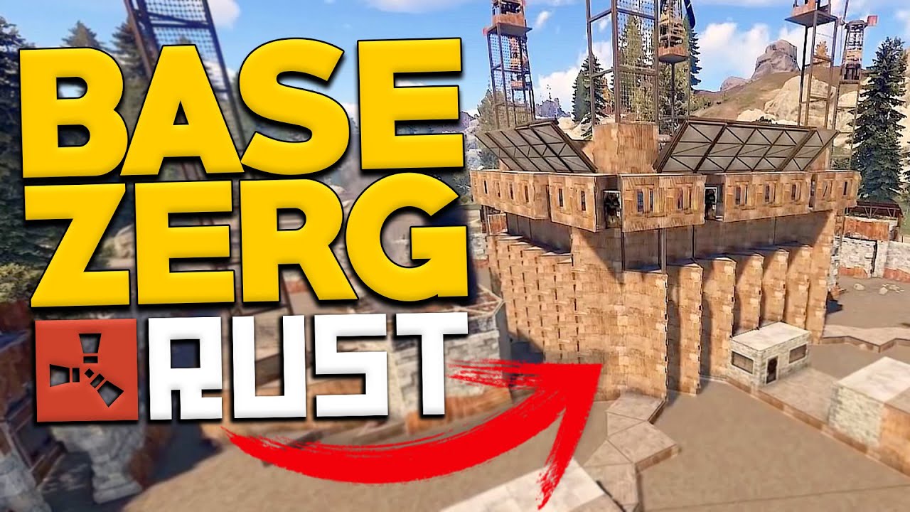 Construindo a Base Zerg com MULTI-TC 🌍 Rust Vanilla - YouTube