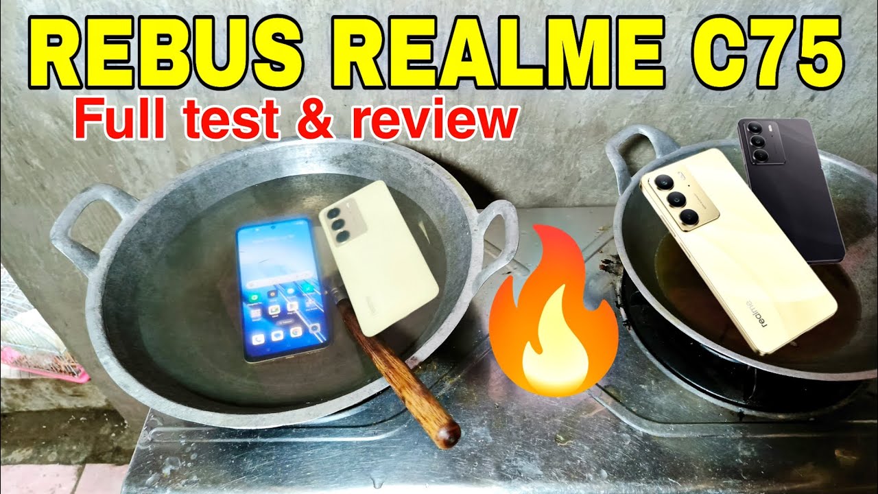 Test Dan Review Realme C75 , test ketahanan realme C75 masuk air - YouTube