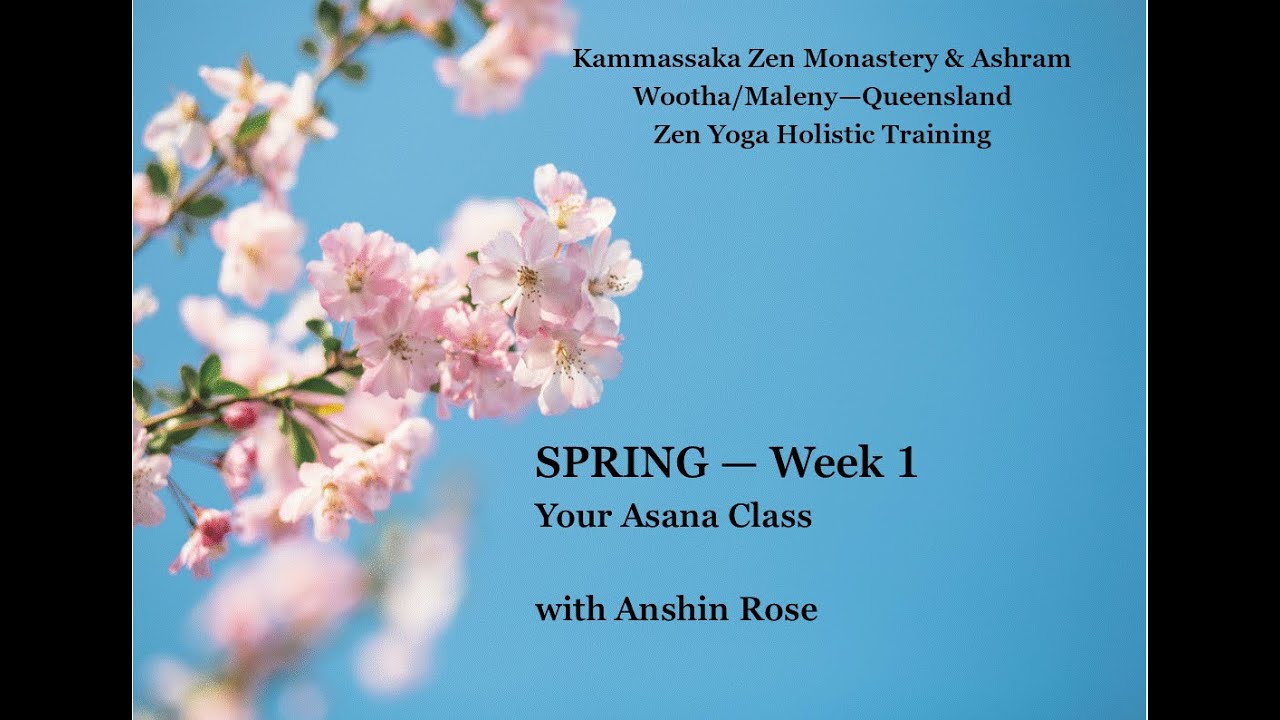 Spring Asana Class Week 1 - Kali Chandra Flow - YouTube