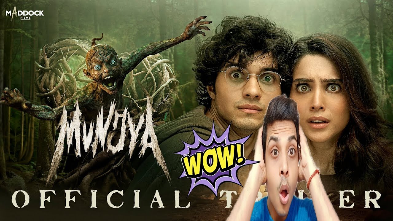 MUNJYA - Official Trailer - Sharvari - Abhay Verma - Dinesh Vijan ...