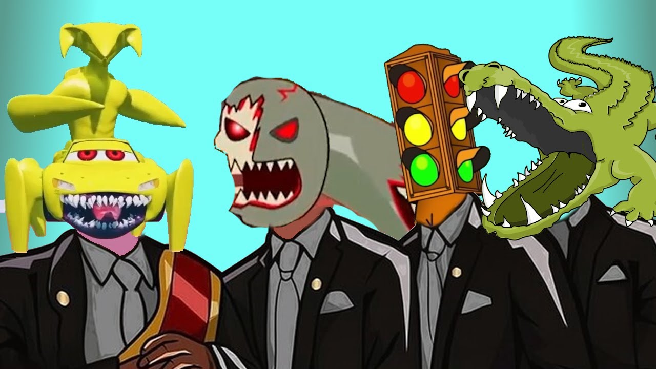 EATER ALIENS & Spider Zombie and other monster eaters | Coffin Dance ...