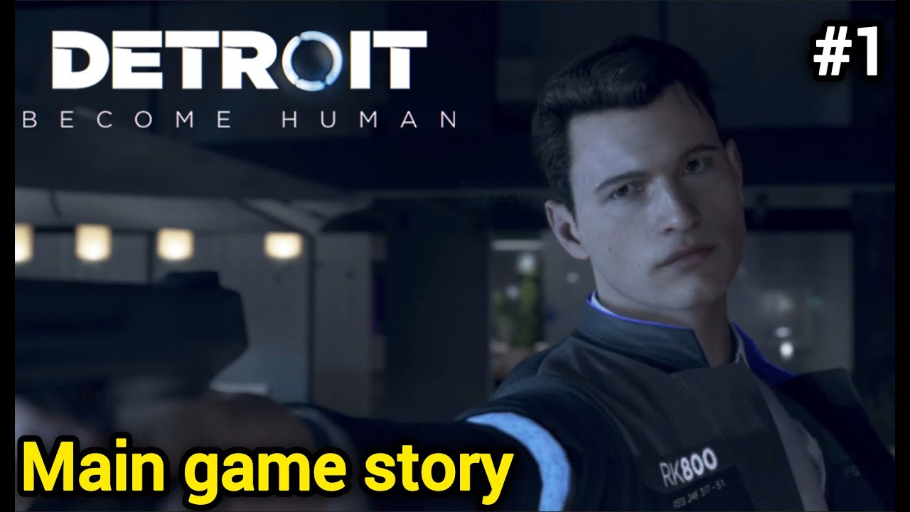bermain sebagai robot - detroit became human - part 1 - YouTube