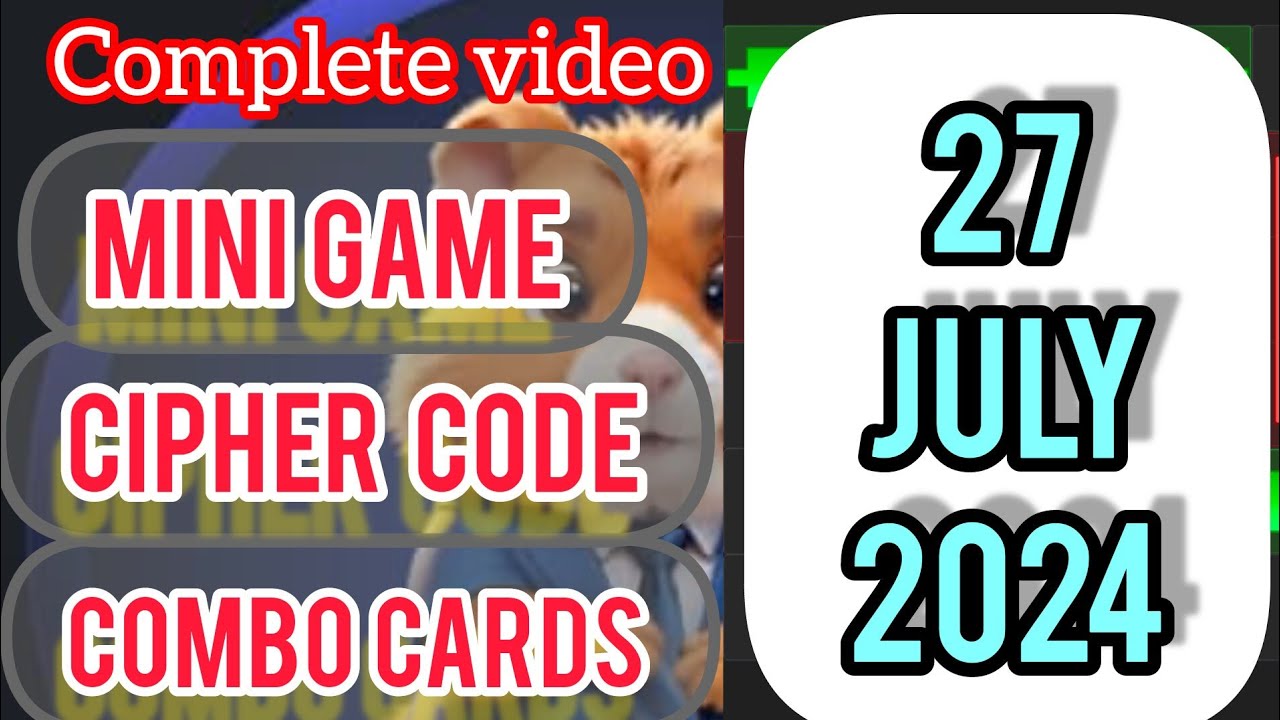 Complete video | Mini game | Cipher code | Combo cards | Subscribe ...