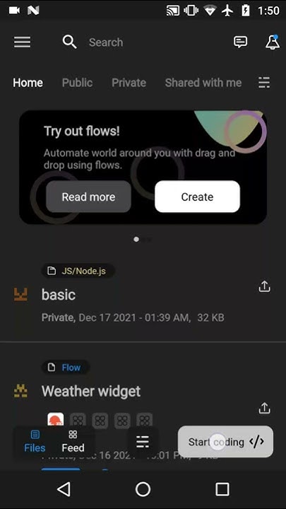 How To Create And Run A Code File On Dcoder Mobile Coding Platform Youtube