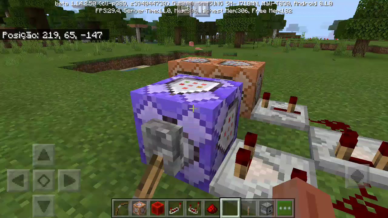 Comandos /particle mcpe #1 - YouTube