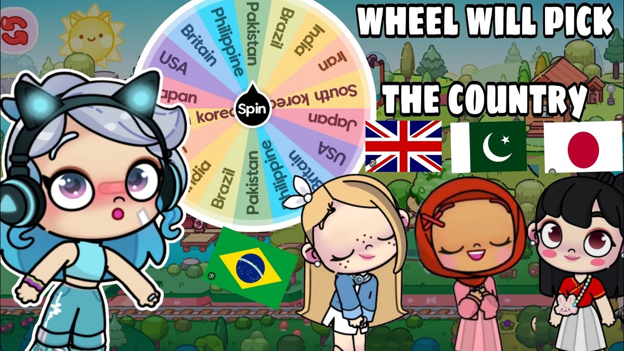 AVATAR WORLD IN DIFFERENT COUNTRIES BUT SPINNING WHEEL WILL PICK THE ...