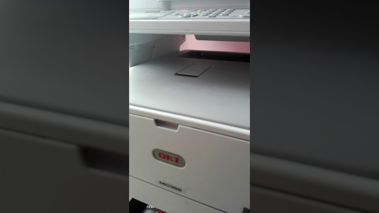 Oki mc362 - YouTube