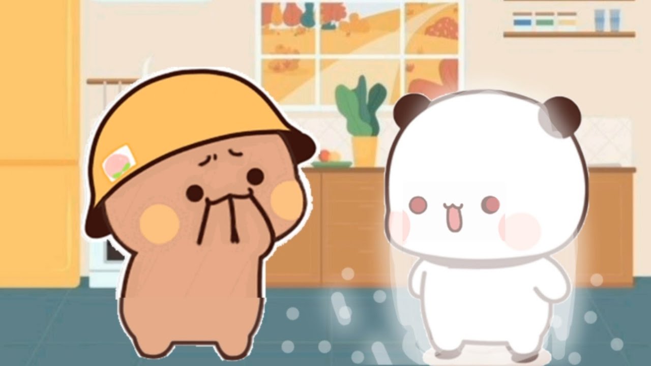 Bubu Becomes a Ghost 👻|Funny Bubu Dudu||Peach goma||Bear Panda||Bubu ...