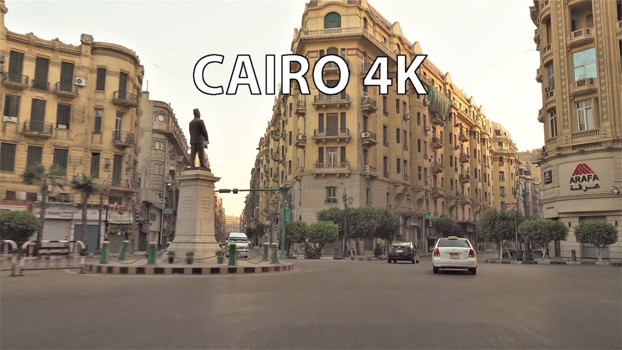 Cairo 4K - Driving Downtown - Egypt - YouTube