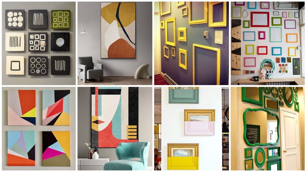 very lovely awesome wall frame ideas//frame ideas - YouTube