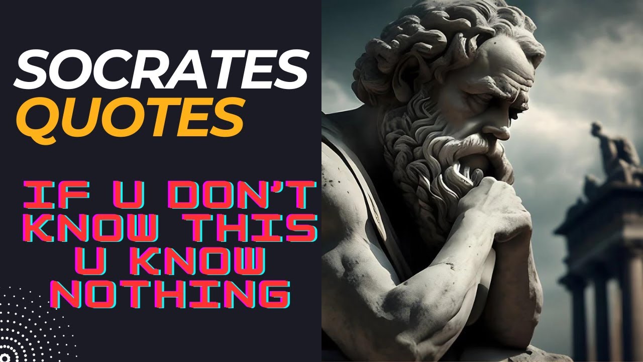 The Wisdom of Socrates |Inspirational Quotes and Teachings| - YouTube