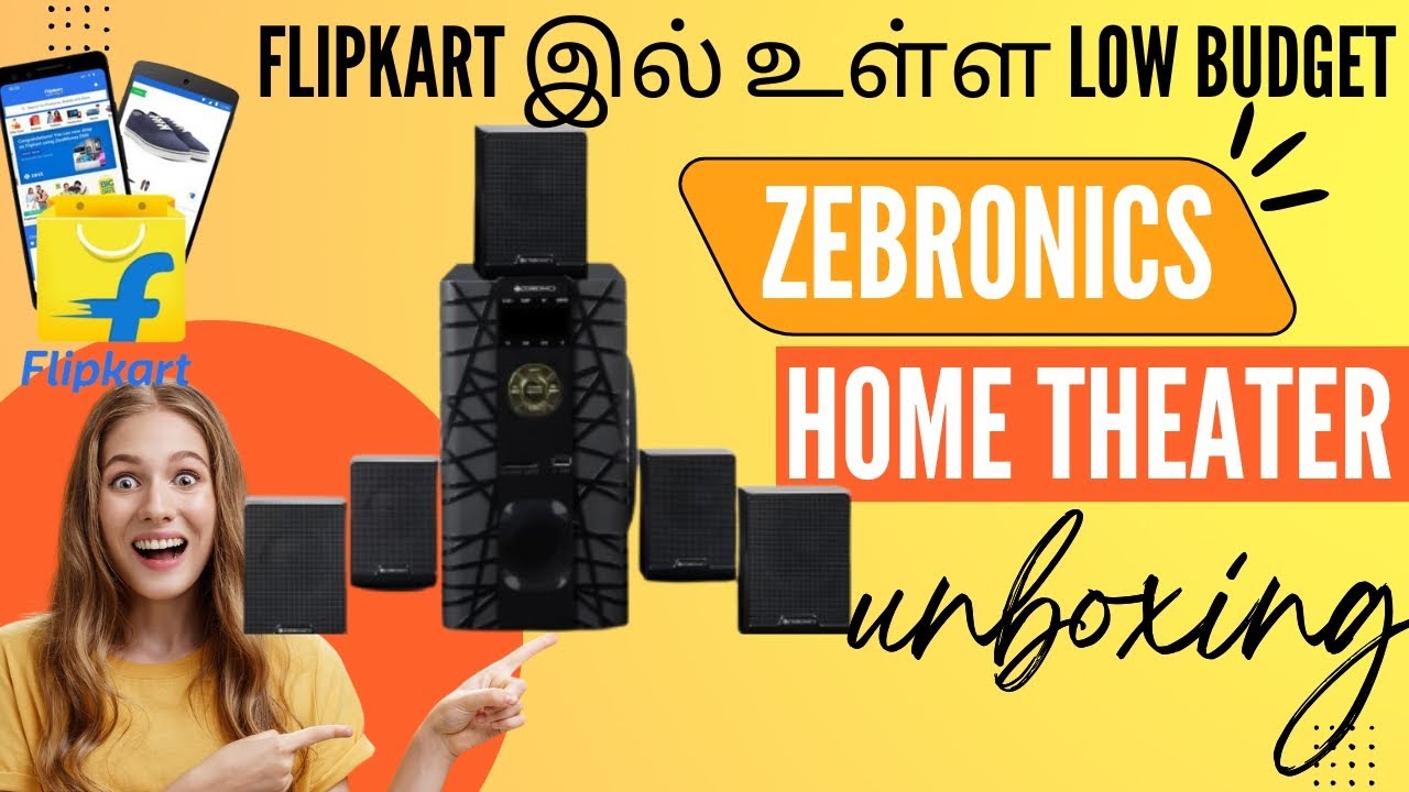 Zebronics zeb bt 6590 home theater unboxing #unboxing #zebronics # ...