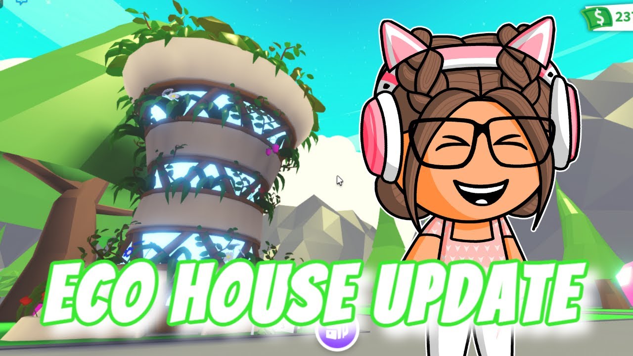 *NEW ECO HOUSE TOUR! (ADOPT ME UPDATE)* - YouTube