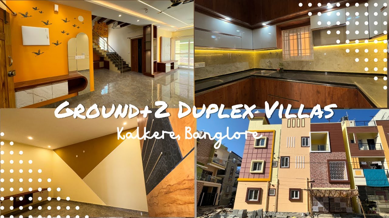Ground plus duplex house at Kalkere, Bangalore. [Sold out] - YouTube