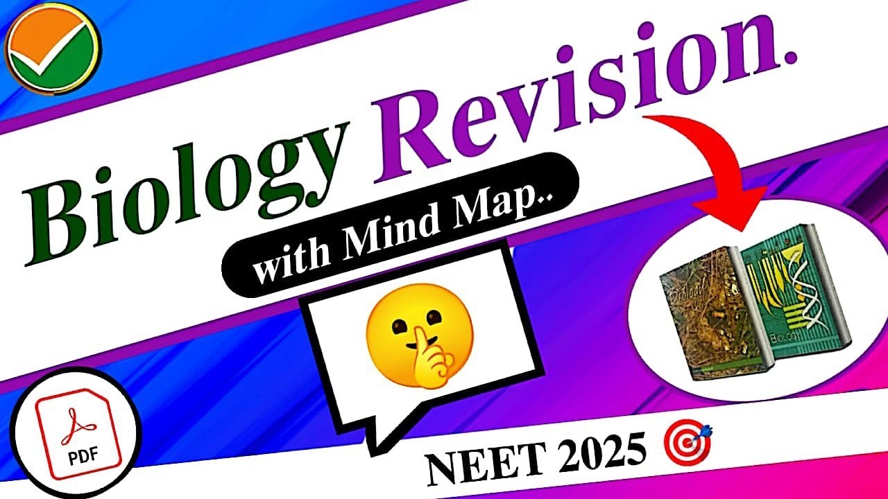 Complete Biology Revision💯🔥l with flowchart and mind Map l series start ...