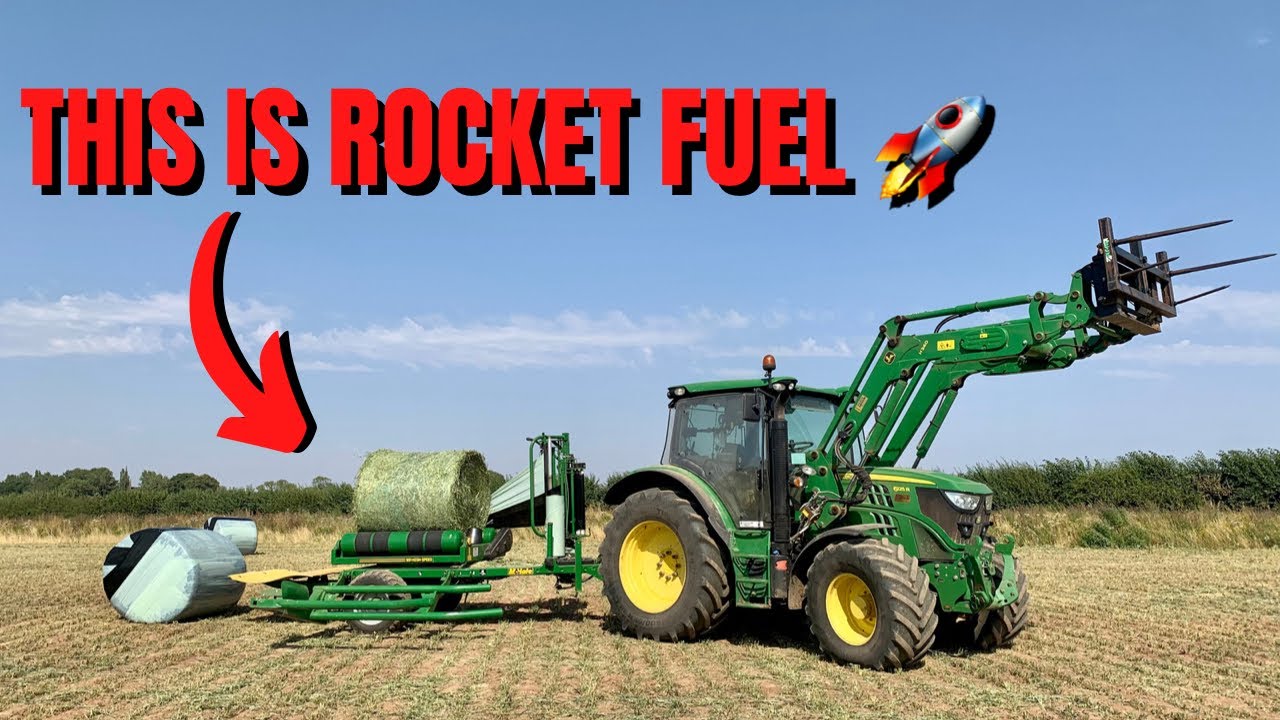 ROCKET FUEL FOR COWS!! WE FINALLY HARVEST OUR ARABLE SILAGE WHOLECROP ...