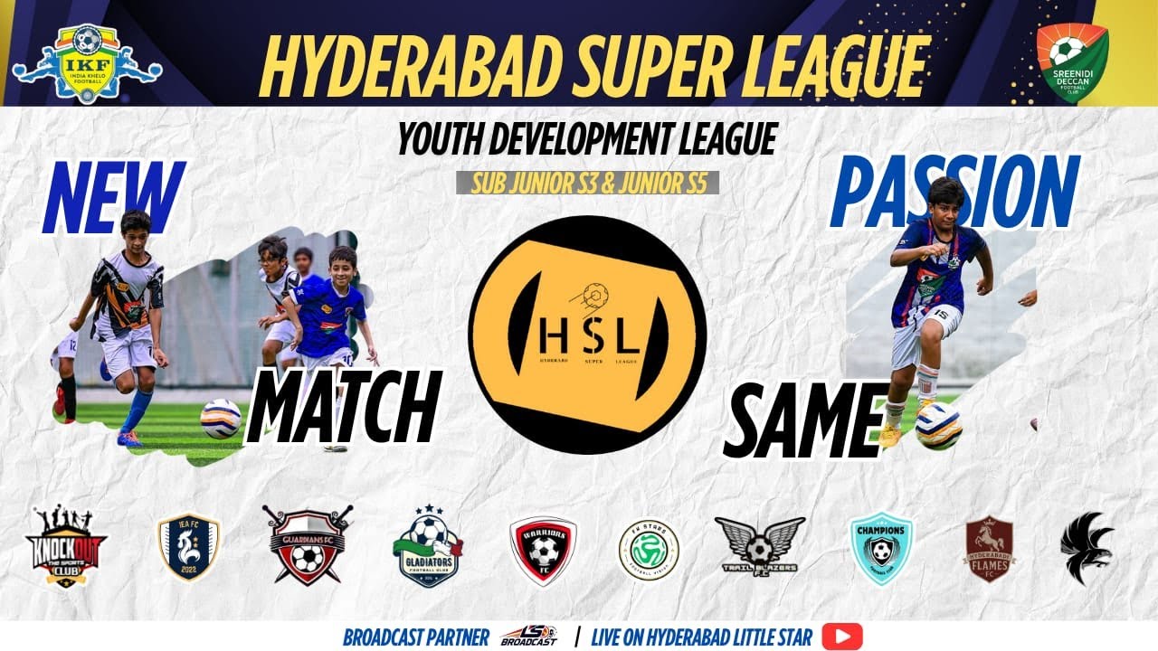 HSL 2025 Grand Finale 🔥 | Junior S5 & Sub-Junior S3 Finals | Hyderabad ...