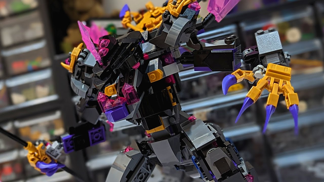 The Crystal Beast! Lego Ninjago 71772 Crystal King alternative build ...