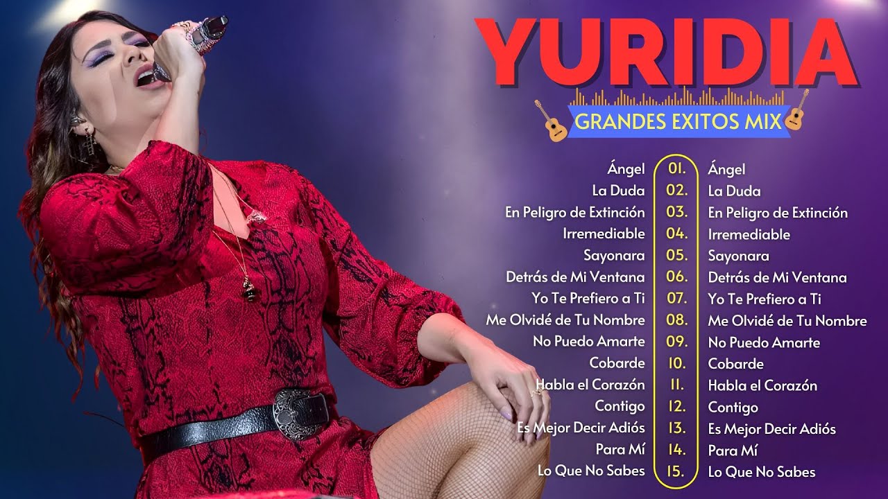 Yuridia Sus Mejores Éxitos 2024 - Grandes Exitos De Yuridia - Nuevas ...