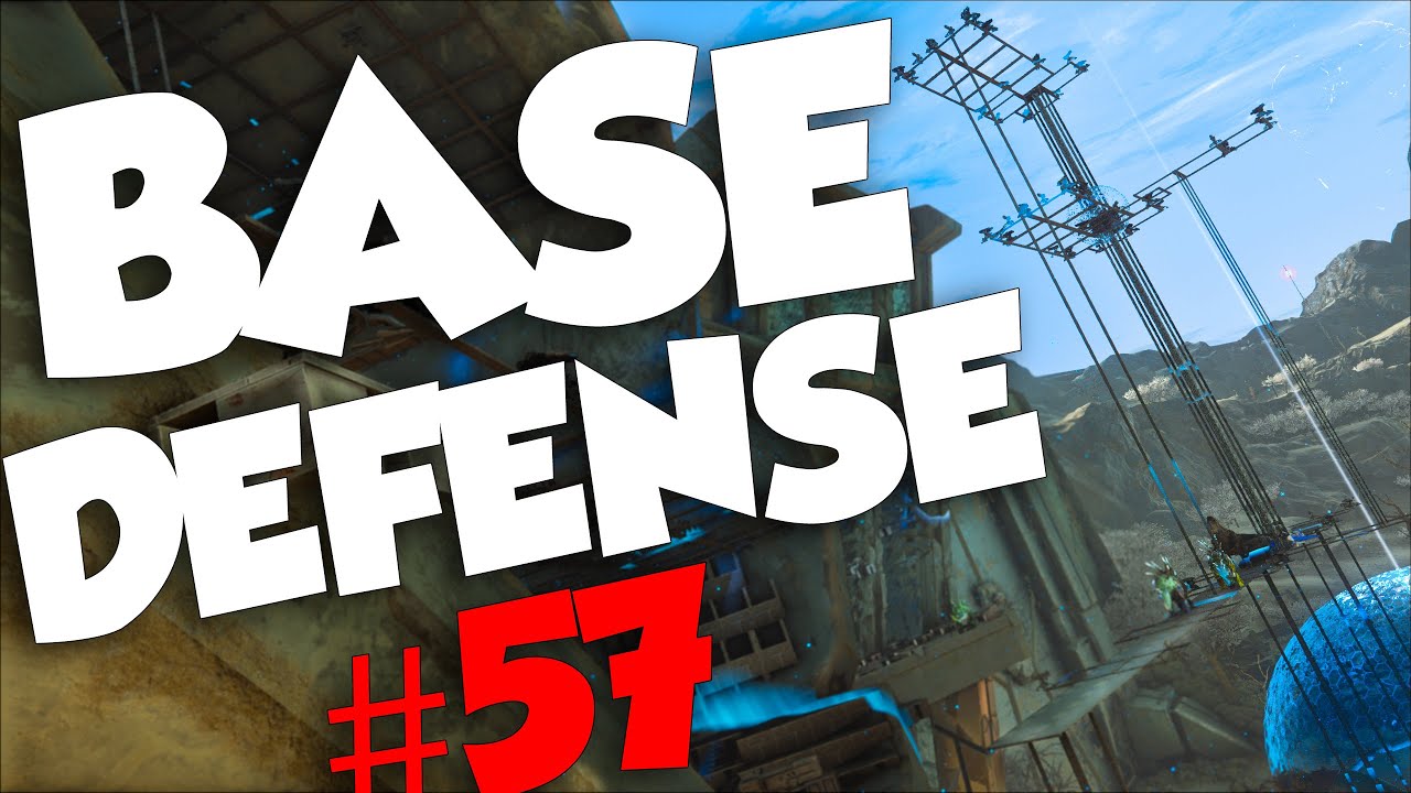 Defending My Base From The Alpha Tribe!!! - ARK Base Defense #57 - YouTube