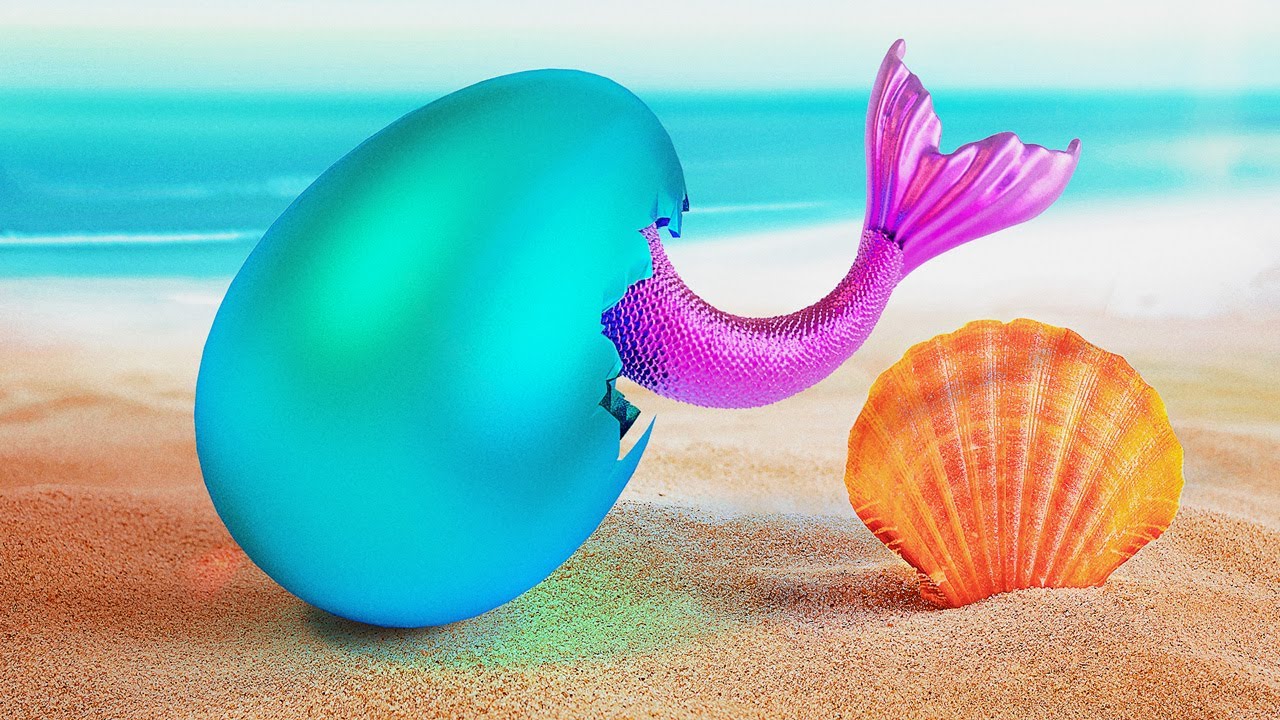 NICE AND BEAUTIFUL DIY FOR MERMAID || The Best Rainbow Crafts by 123 GO ...