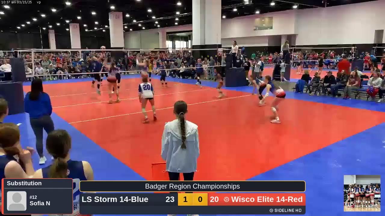 Wisco Elite 14-Red vs. LS Storm 14-Blue (2025.03.15) - YouTube