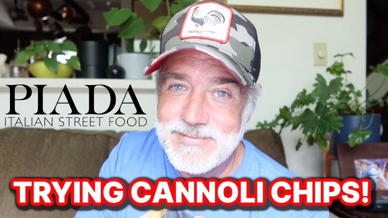 TRYING PIADA'S CANNOLI CHIPS! - YouTube