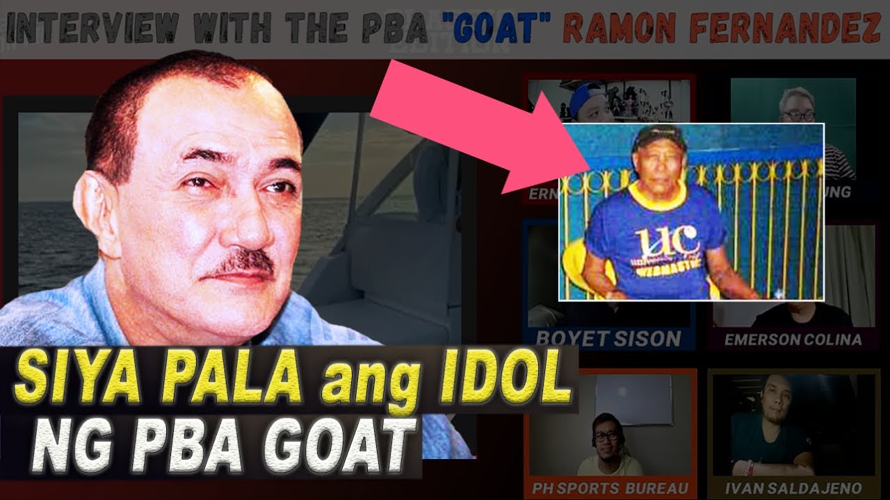 PBA GOAT RAMON FERNANDEZ REVEALED His "IDOLS" IN BASKETBALL - YouTube
