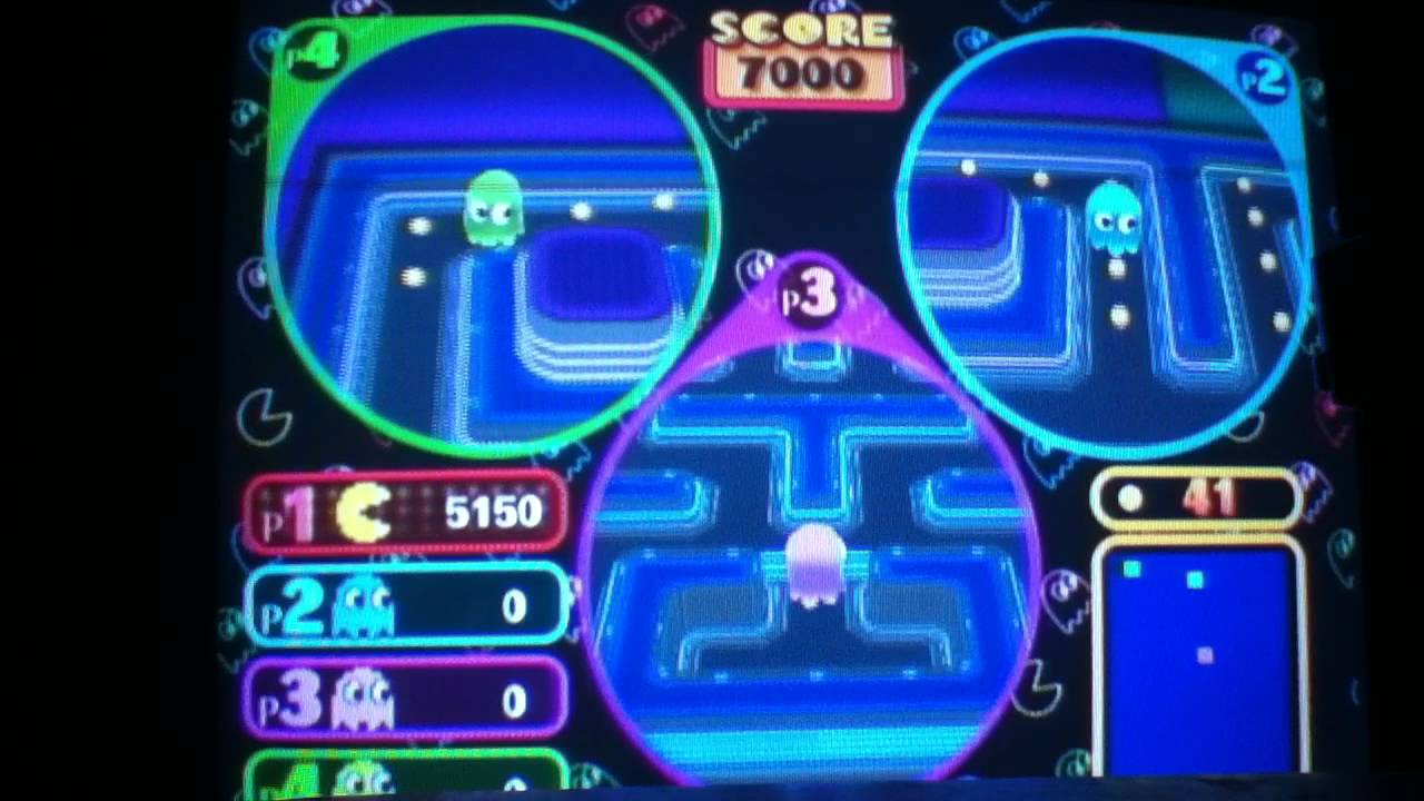 PAC-MAN VS multiplayer gameplay - YouTube
