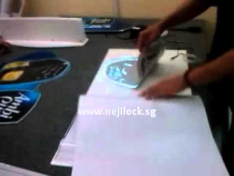 Electroluminescent Taxi Top - Sign - YouTube