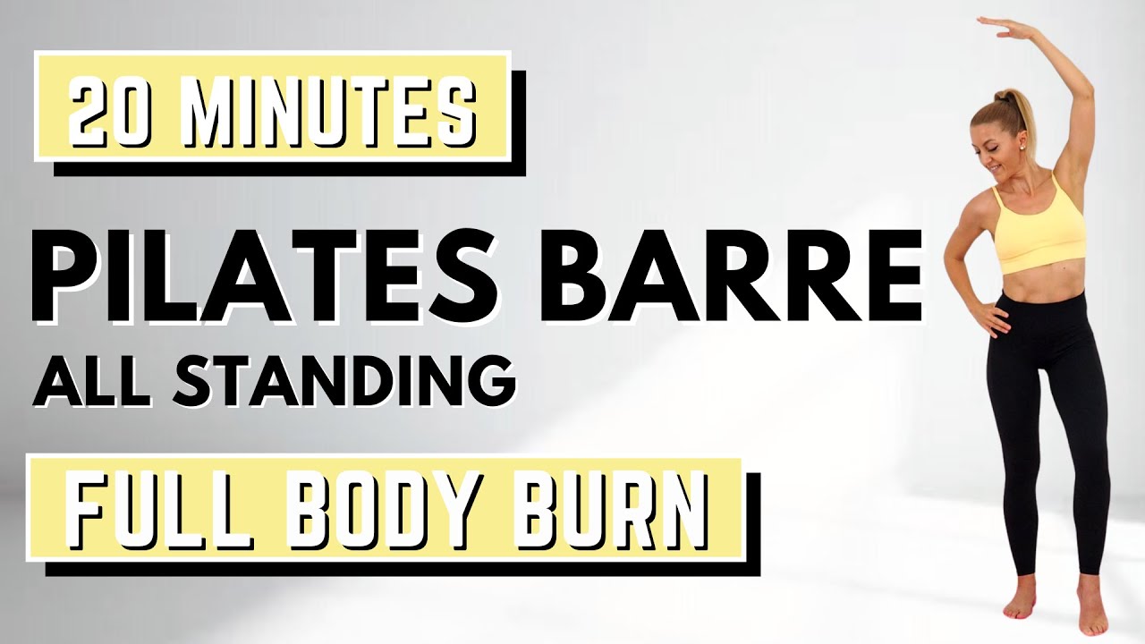 🔥20 Min PILATES - BARRE FUSION🔥FULL BODY WORKOUT🔥LOW INTENSITY🔥ALL ...