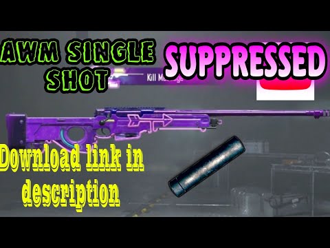AWM  SUPPRESSED Sound [HD]  #pubg download link in discription👇