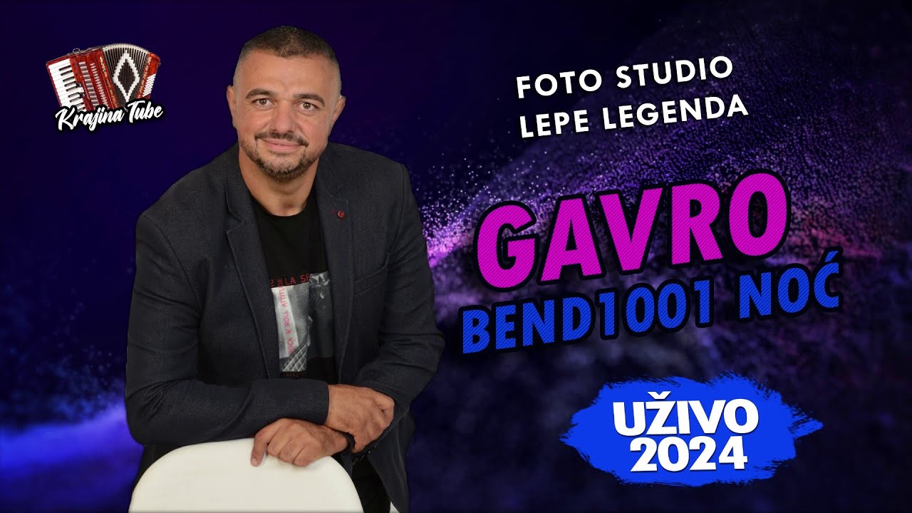 Gavro i Bend 1001 noć - Priđi kumi zasviraj na uvce Kolo (Uživo 2024) - YouTube
