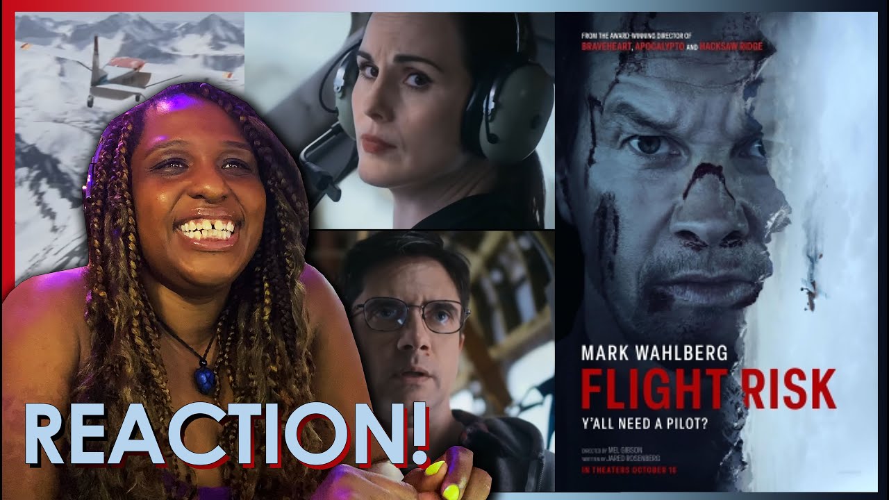 Flight Risk | Official Trailer | REACTION | Laughed So Hard I Needed My ...