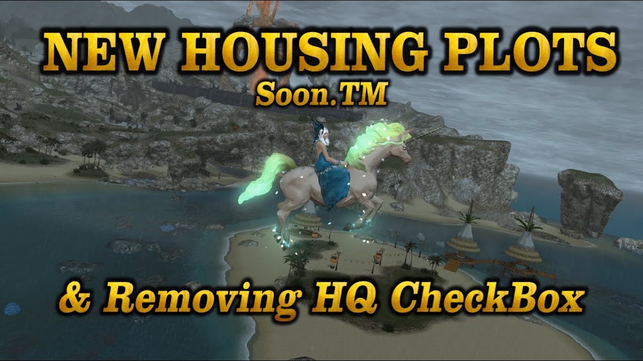 FFXIV: New Housing Plots Coming Soon - NEWS - YouTube