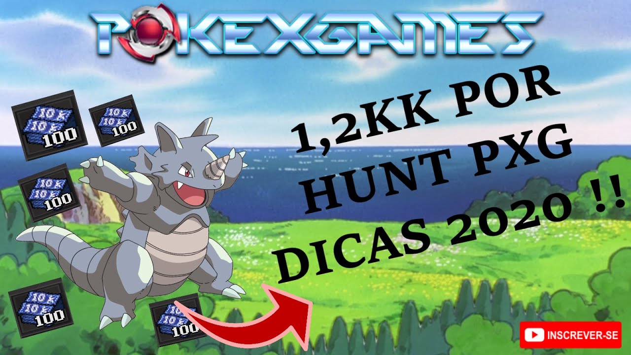 1,2KK POR HUNT PXG DICAS 2020 !!! (POKEXGAMES) !!! - YouTube